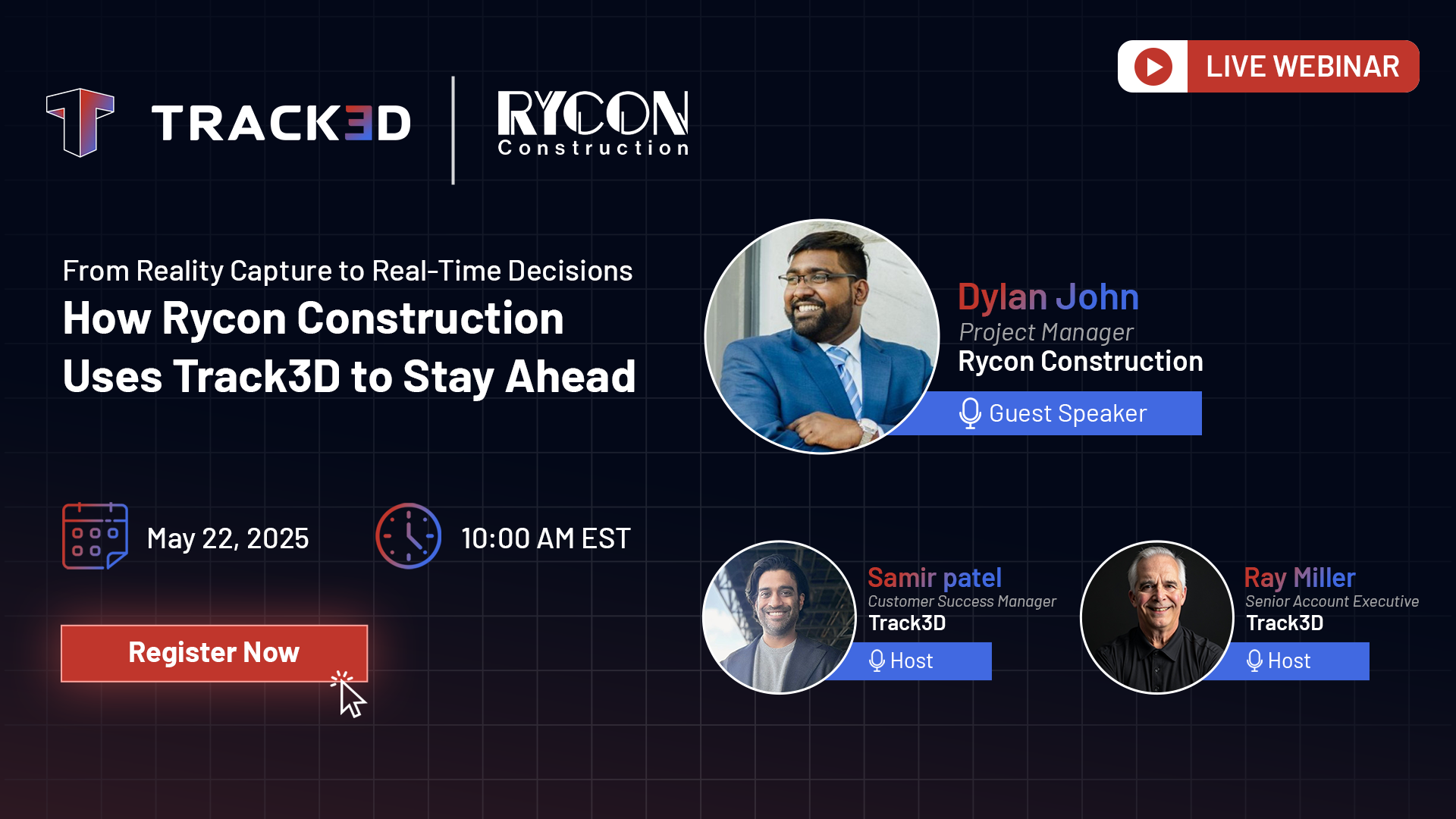 Webinar: Track3D x Rycon Construction
